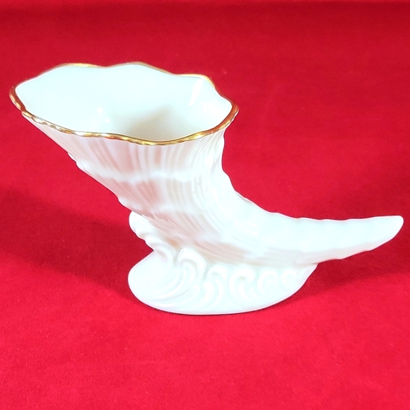 Lenox | Art | Vintage Lenox Cornucopia Small Horn Fine Porcelain With ...